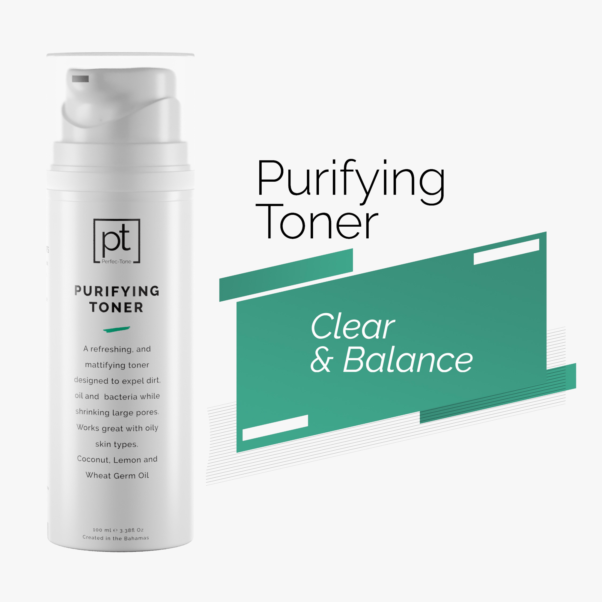Perfec-Tone Purifying Toner – Combat Acne + Balance Oil